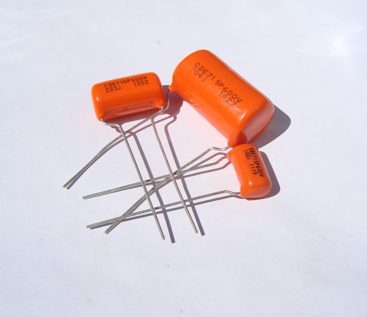 Sprague Orange Drop Capacitors | Time Travel Audio, Vintage Audio ...