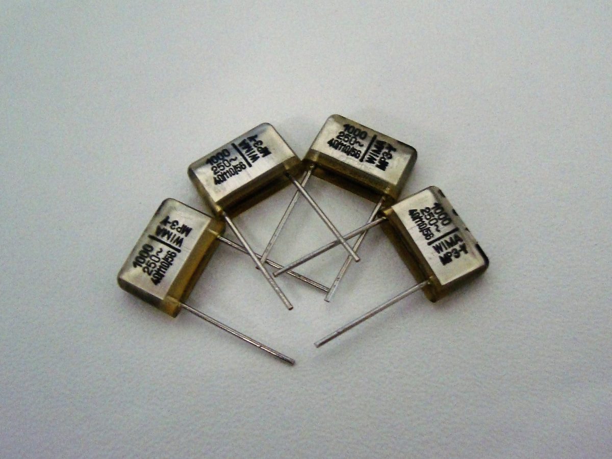 WIMA Metallized Paper (MP) RFI-Capacitors | Time Travel Audio, Vintage ...