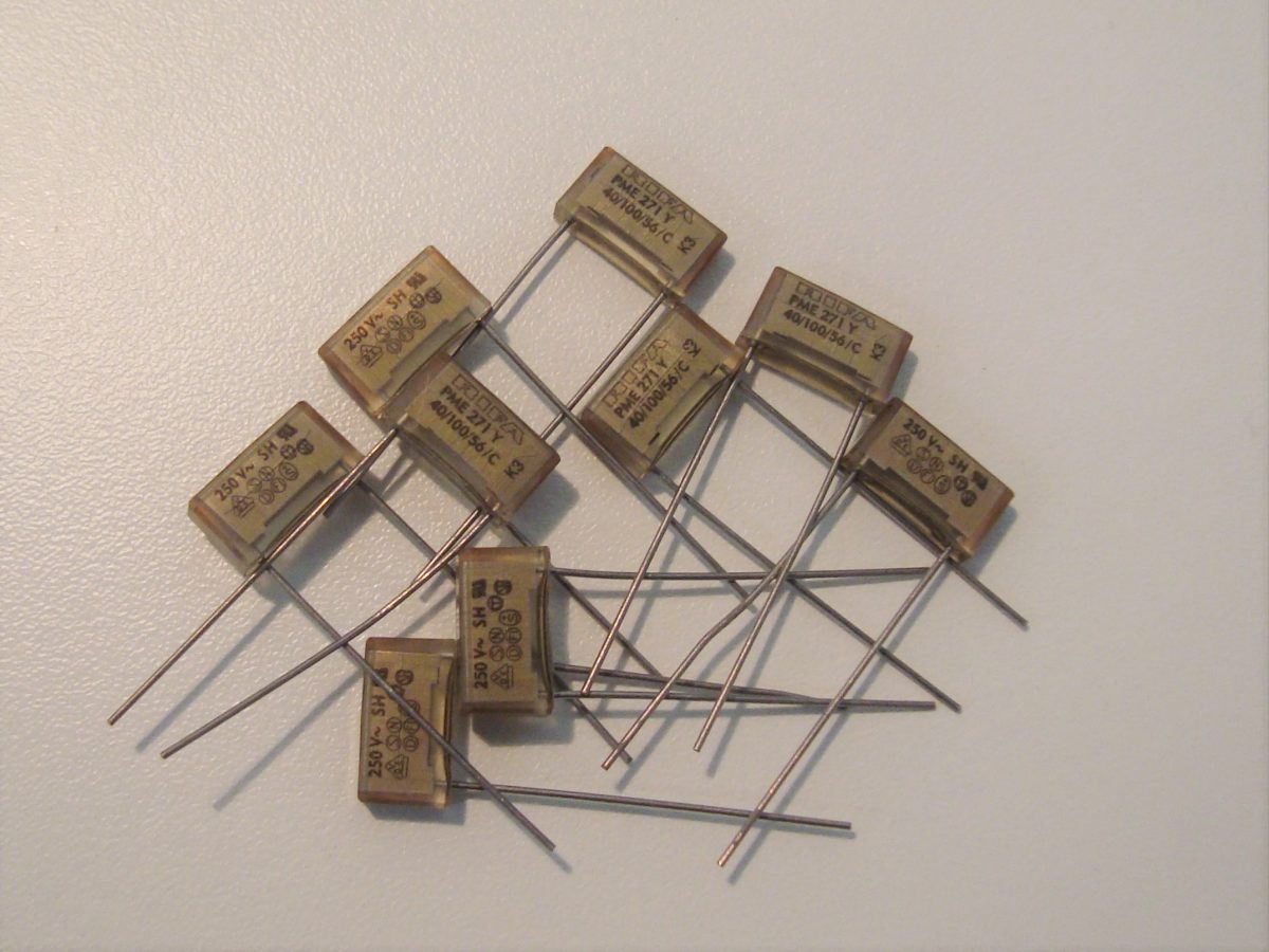 RIFA Y2 Metallized Paper Capacitors | Time Travel Audio, Vintage Audio ...